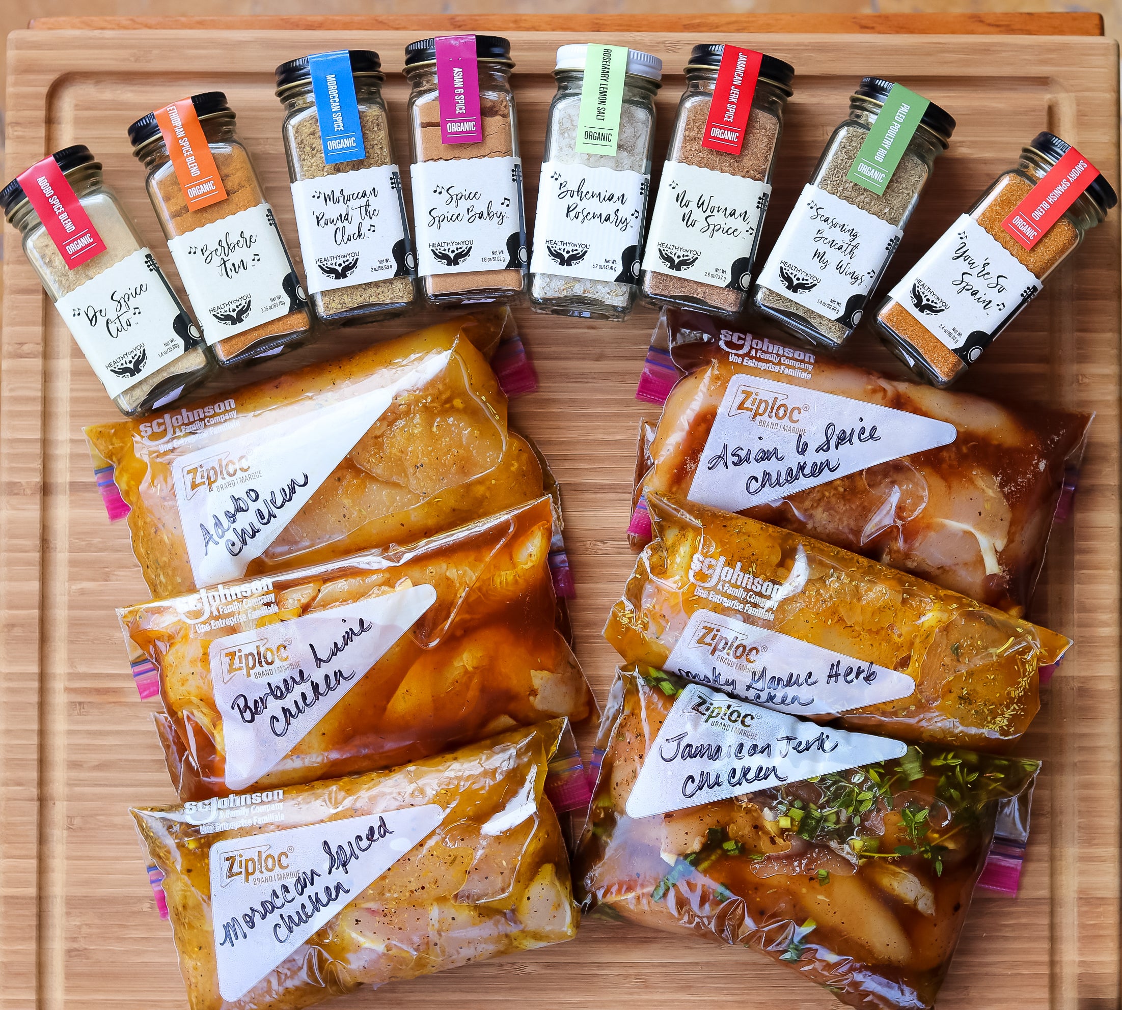 Meal Prep Chicken Marinades